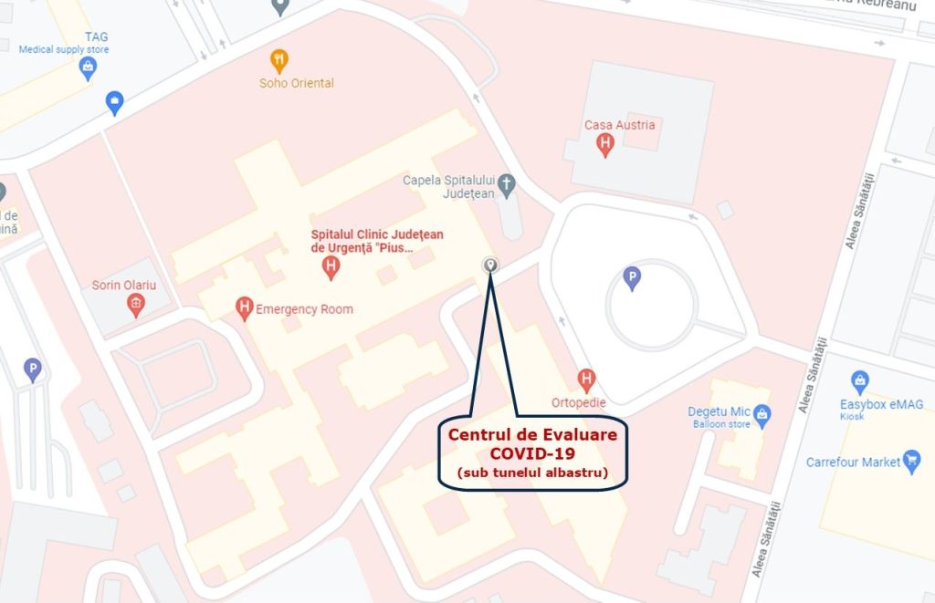 Centrul-de-evaluare-COVID-19 | Spitalul Clinic Judeţean de Urgenţă "Pius Brînzeu" Timişoara